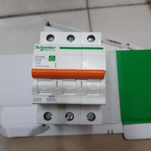 Jual MCB Domae 3P-63A 6KA SNI SCHNEIDER - Jakarta Pusat - PELITA PANEL ELEKTRIK | Tokopedia
