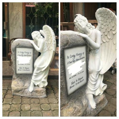 Jual Patung Pajangan Angel untuk Makam Batu Nisan - Kota Tangerang ...