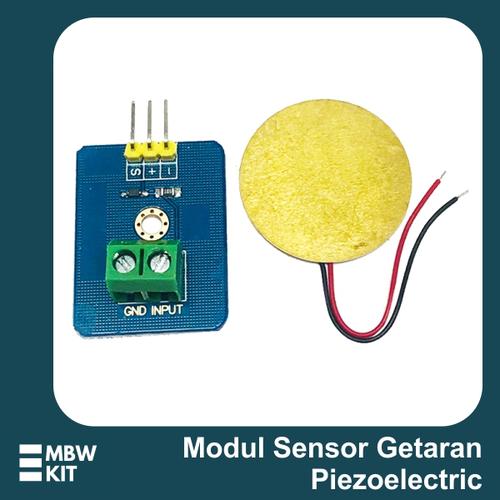 Jual Modul Sensor Getar / Getaran Piezo Elektrik Vibration Sensor ...