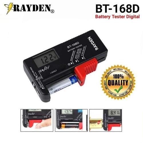 Promo Battery Tester BT-168 Digital Alat Test Baterai AA AAA size C D 9 ...