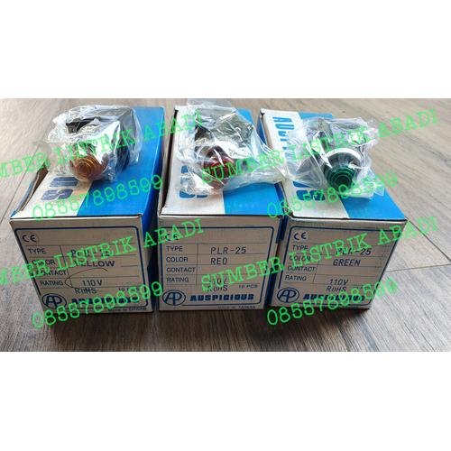 Jual Auspicious Pilot Lamp Transformer PLR-25 / PLR 25 (25mm) - 110V ...