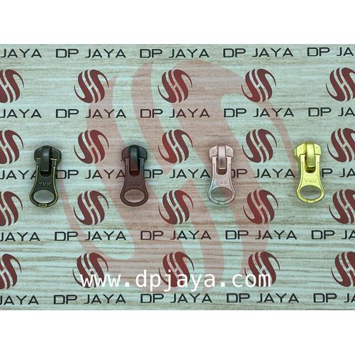 Jual YKK 5 M DA8LH Kepala Resleting Zipper Slider Jaket Metal #5 ...