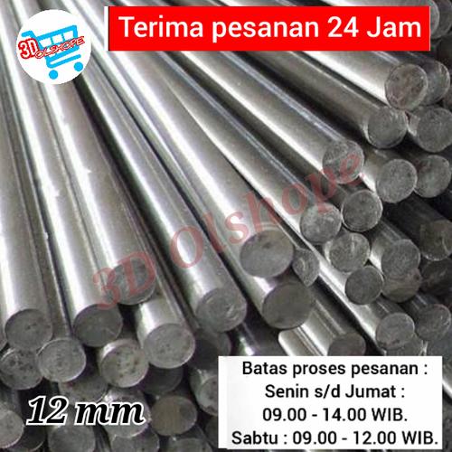 Jual As Bulat Stainless 304 OD 12mm X 400mm / 40 cm. - Jakarta Pusat ...