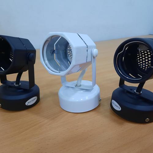 Jual Kap Lampu Sorot Spotlight Plafon MR16 Segi 8 / Bulat - Putih, SEGI ...