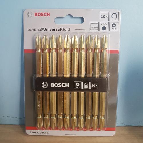 Jual Mata Bor Driver Obeng Skrup Plus (+) Bosch Panjang 110mm Screw ...