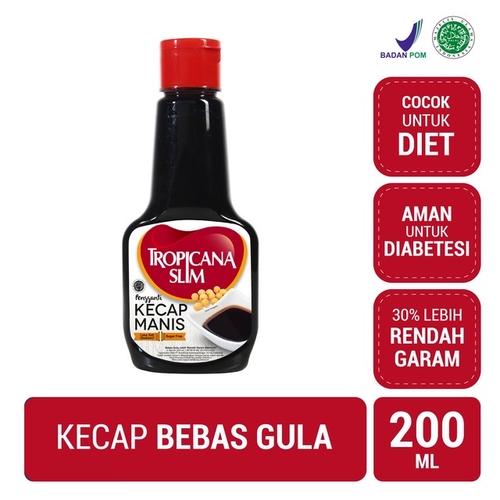 Jual Tropicana Slim Kecap Manis 200 ml diet low sugar low salt sodium ...