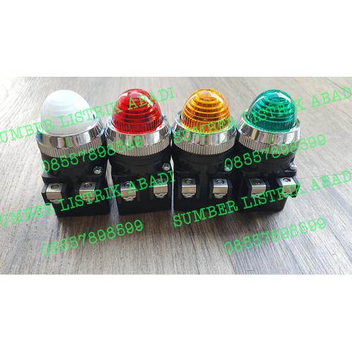 Jual Auspicious Pilot Lamp Transformer PLR-30 / PLR 30 (30mm) - Green ...