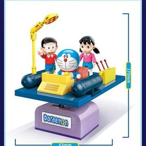 Jual Keeppley Doraemon Mesin Waktu Kamar Nobita Figure Diorama Lego ...