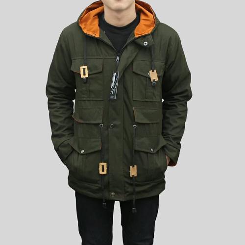 Jual Jaket Parka Pria BGSR / Jaket Parka Pria Big Size - Hijau, XL ...