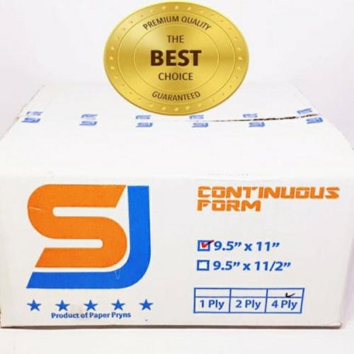 Jual kertas continuous form 4 ply..9.5X11 SJ STANDAR - Jakarta Barat ...
