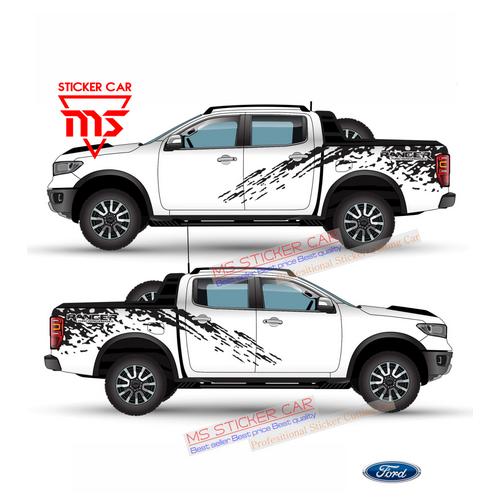 Jual sticker stiker ford ranger performace off road cutting sticker ...