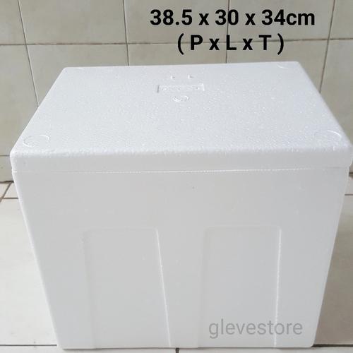 Jual Box Es tipe 30kg / Box gabus / Box Styrofoam 38.5 x 30 x 34cm ...