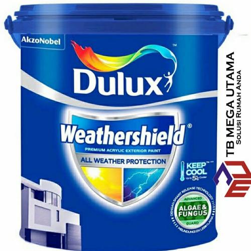 Jual Dulux Weathershield Brilliant White 2 5 Liter L Cat Tembok