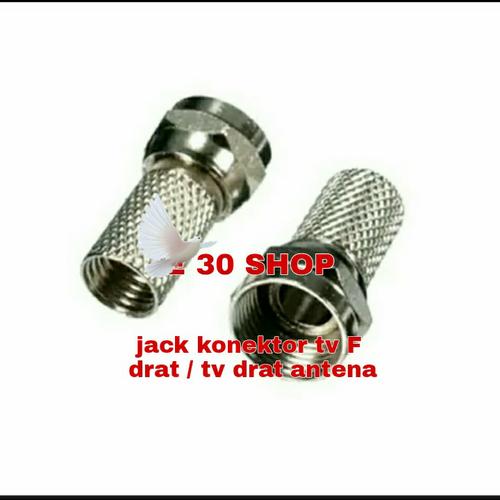 Jual Jack Konector Tv F Drat Besi / Drat Tv Antena Besi - Jakarta Pusat ...