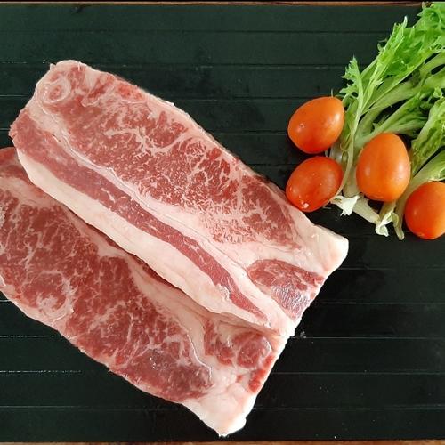 Jual Wagyu Karubi plate (tebal 1 cm) setara US shortplate - 500gr ...