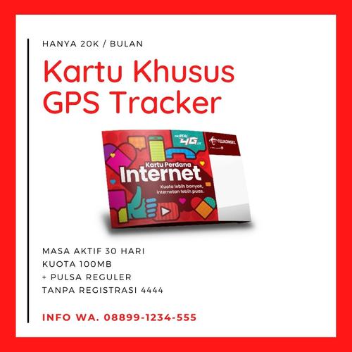 Jual Kartu GPS Tracker Telkomsel GT06N ET200 Concox Tracksolid - Kota ...