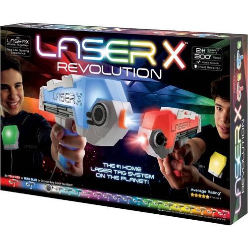 Jual Laser X Two Player 2 Gun Revolution Blaster Laser Tag Gaming Set ...