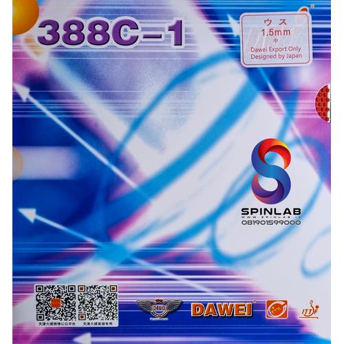 Jual Karet Pingpong Tenis Meja Bintik DAWEI 388 C-1 Sponge - Hitam, 1.8mm - Kab. Semarang ...