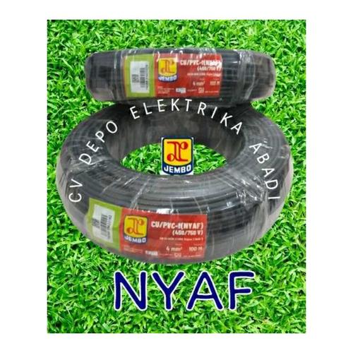 Jual Kabel NYAF 4 mm HITAM, 100 meter, JEMBO - Kab. Bekasi - CV DEPO ...