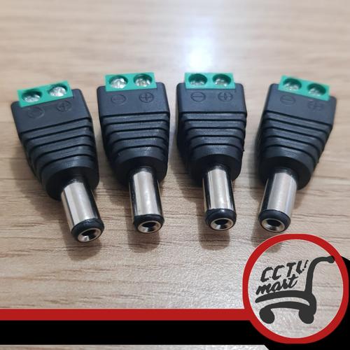 Jual Connector DC Male CCTV Konektor DC Male Jack DC Male - Kota ...