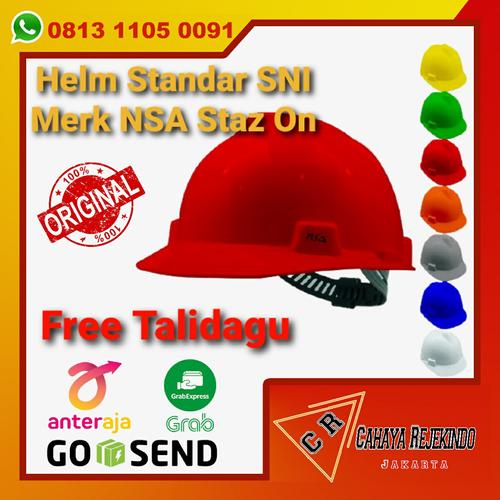 Jual Helm Proyek NSA Inner Biasa / Helm Proyek NSA - SNI - Orange ...