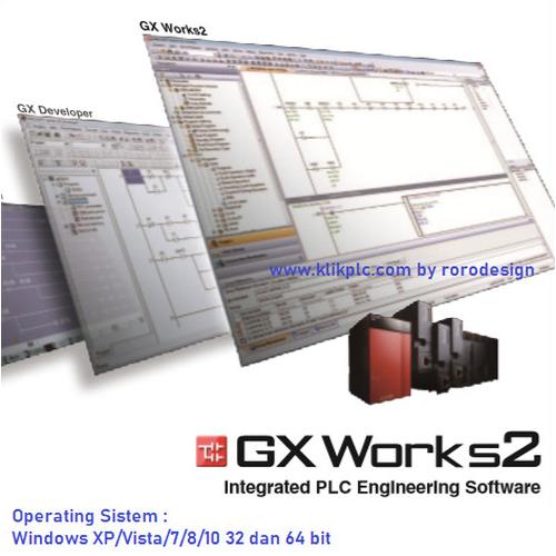 Jual Software PLC Mitsubishi | GX Works2 ver. 1.499V - Kab. Bandung - RORO DESIGN | Tokopedia