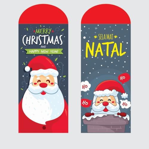 Jual Amplop natal/ angpao christmas/ ampao hari raya tema santa claus ...