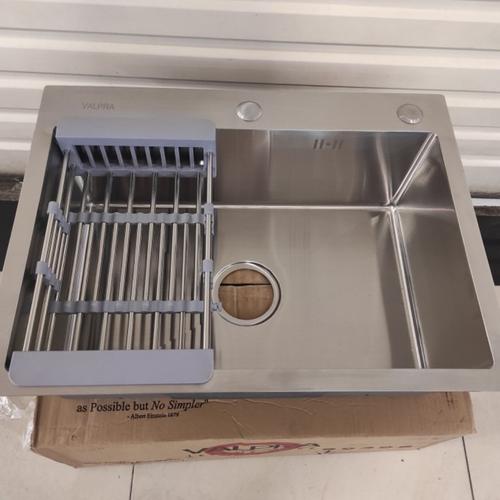 Jual Paket komplit kitchen sink stainless 6045 valpra - body only ...