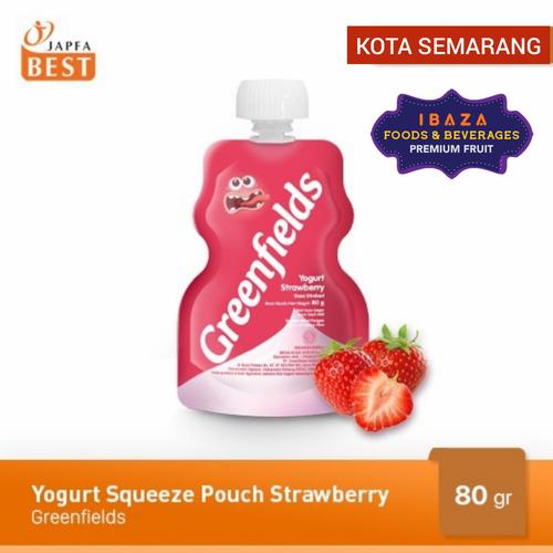 Jual Yogurt Greenfields Squeeze Yogurt Pouch 80g Varian Rasa Buah ...