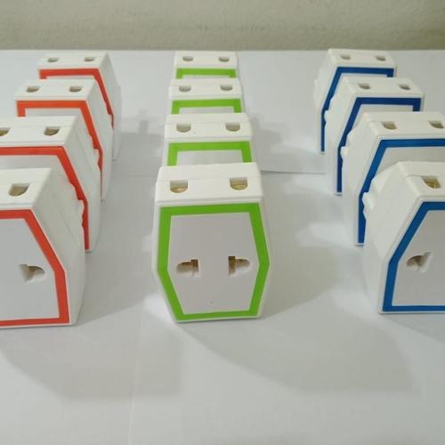 Jual Steker Multiplug Cabang 3 / TKH / T Multi SNI colokan listrik ...