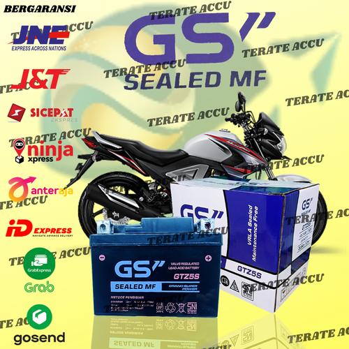 Promo Aki Motor Full Kering GS P GTZ5S Honda Mega Pro New, Genio ...