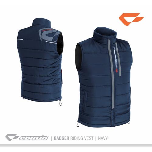 Jual Continmoto BADGER VEST | Rompi Riding Contin BADGER - NAVY - S ...