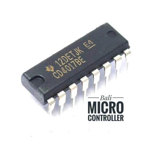 Jual CD4017 CD4017BE 4017 DECADE COUNTER DIVIDER IC DIP-16 AF70 - Kota ...