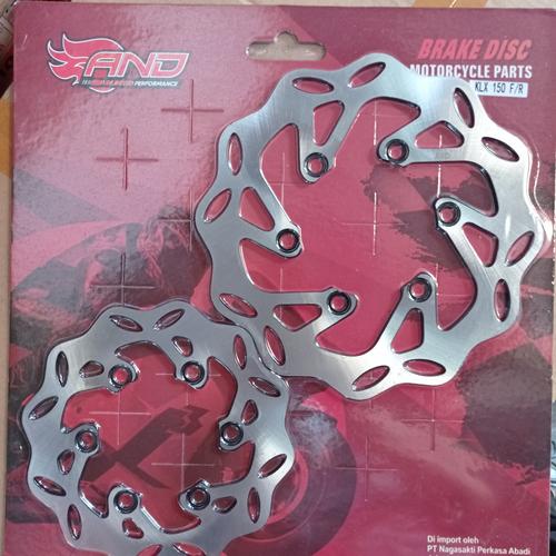 Jual CAKRAM SET DEPAN/BELAKANG STANDART KLX 150 D TRACKER - Jakarta ...