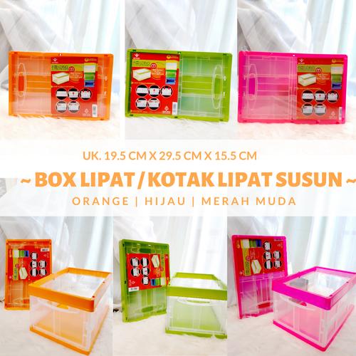 Jual Box Susun Plastik - Container Plastik Transparan - Box Storage ...