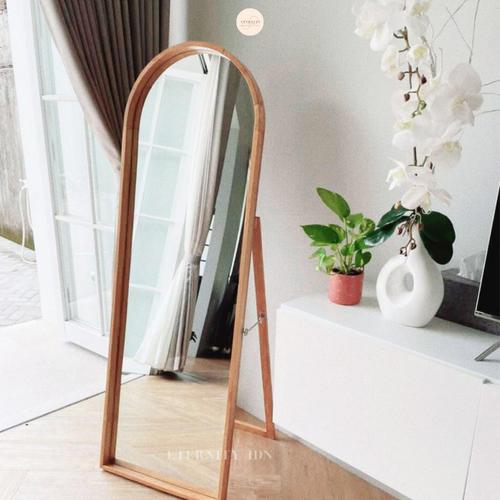 Jual Arch Mirror 150 cm - Half Round Standing Mirror - Cermin Aesthetic ...