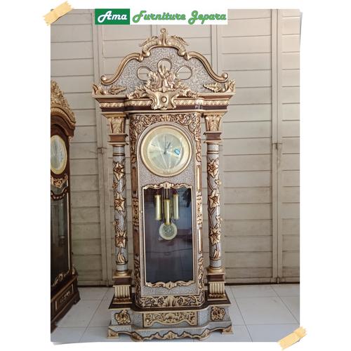 Jual Jam Hias Berdiri, Jam Hias Masjid, Jam Hias Ukir Kayu Jati - Kab ...