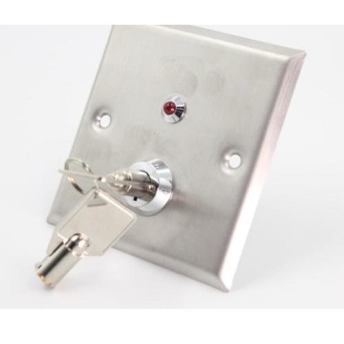 Jual L-KS3L STAINLESS STEEL DOOR RELEASE KEY SWITCH (LED, NO/NC/COM ...