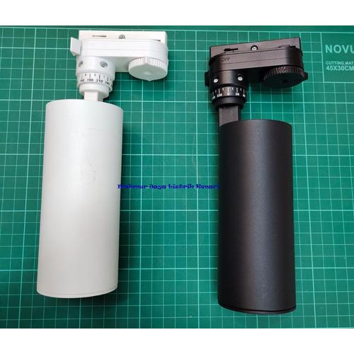 Jual Kap Lampu Sorot Track Rell MR16 Kosongan Rell Kosongan - Putih ...