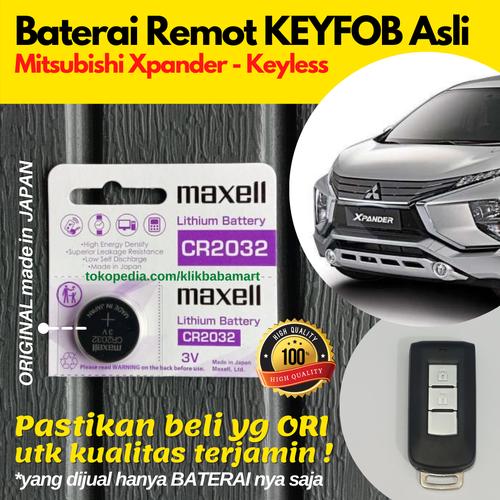 Jual BATERAI REMOT KEYFOB KEYLESS MITSUBISHI XPANDER ORIGINAL BATTERY ...