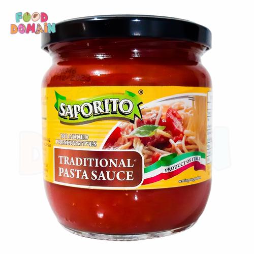 Jual Saporito Traditional Pasta Sauce - Saus Pasta Tradisional - 400g ...