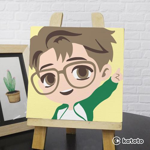 Jual BTS TINY TAN DYNAMITE PAINT BY NUMBERS RM JIN SUGA J-HOPE JIMIN V ...
