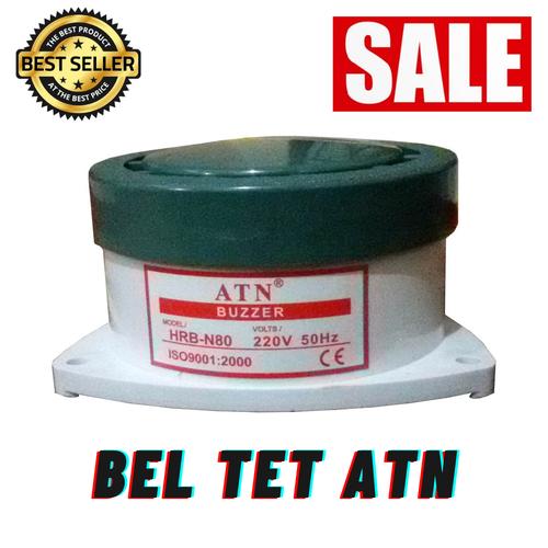 Jual Bell TET ATN/Alarm Buzzer/Bel Listrik HRB-N80 - Jakarta Barat - SSCE Shop | Tokopedia