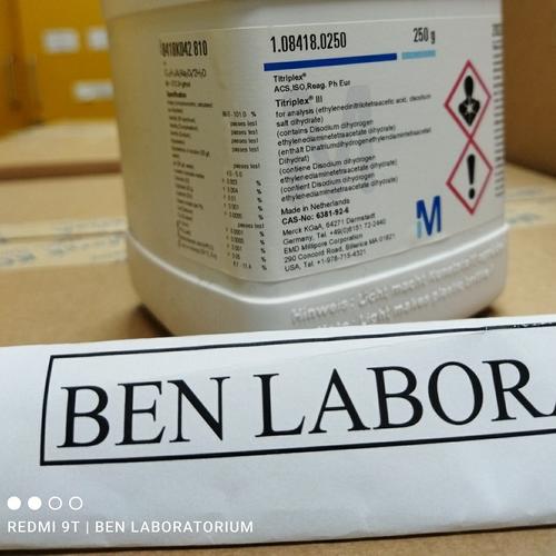 Jual titriplex III / Na EDTA merck 250gram - Kota Bekasi - ben ...