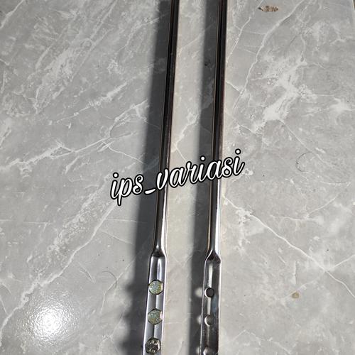 Jual tiang rack sepeda. tihang penyangga front rack sepeda - Hitam ...