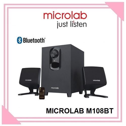 Jual Microlab M108BT 11 Watt RMS Wireless Bluetooth Speaker Komputer ...