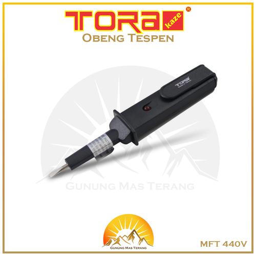 Jual Tora Tespen Obeng Listrik Elektrik Testpen Hitam Multifungsi Cek ...