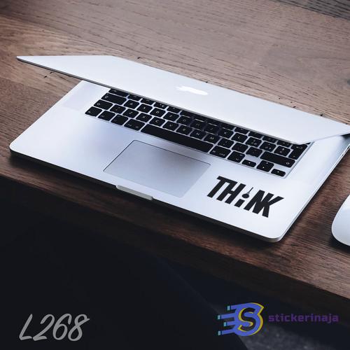 Jual Sticker Cutting Vinyl ’Think’ untuk Laptop & Handphone, dll ...