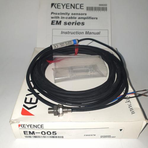 Jual Keyence EM-005 Proximity sensor with in-cable Amplifier - Jakarta ...