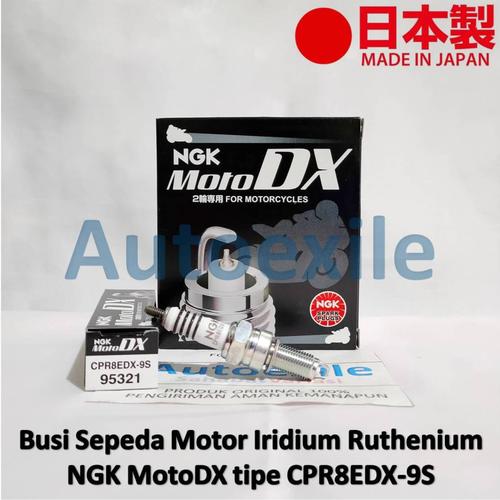 Jual Busi Motor NGK MOTO DX CPR8EDX-9S Iridium Ruthenium MOTODX Nmax ...